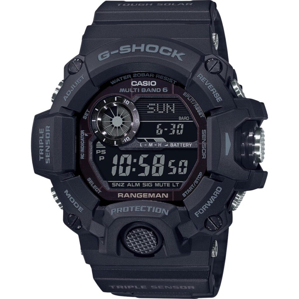 5.11 Reloj atómico solar Casio G-Shock Rangeman de Casio